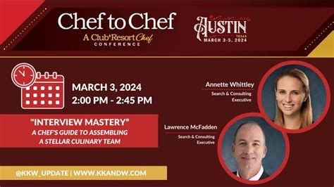 Kopplin Kuebler And Wallace On Linkedin Chef Culinaryleader