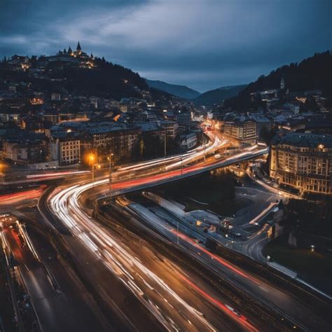 Urban Traffic Dynamics In Switzerland And Nepal Premium Ai Generated