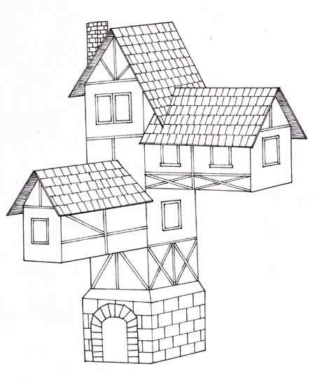 Sutori Dibujo De Escenarios 2 Cómo Dibujar Casas Y Edificios Dibujos De Construccion