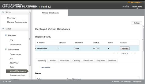 Teiid からデータソースへの接続