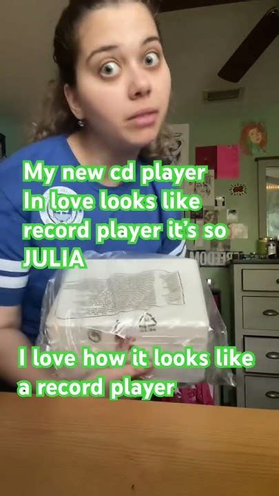 My New Cd Player Im In Love 🥰 Looks Like A Record Player 💿 Dance Cd