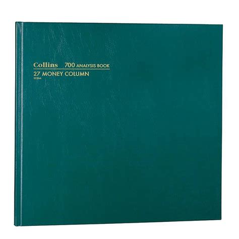 Collins 700 Analysis Book 27 Money Column 13266