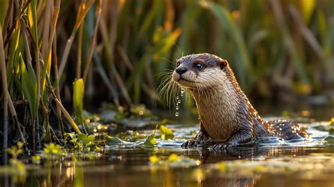 African Clawless Otter Animal Streets
