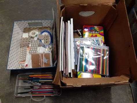 Assorted Craft Supplies Delaware Auction Center