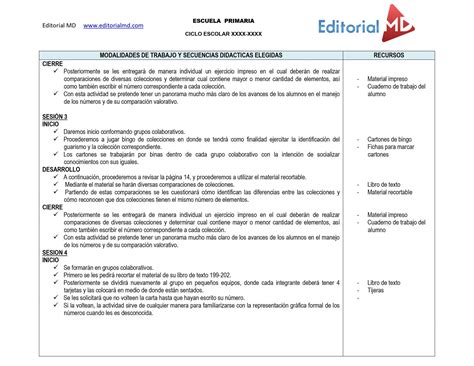 Planeaciones De Primer Grado De Primaria 2022 2023