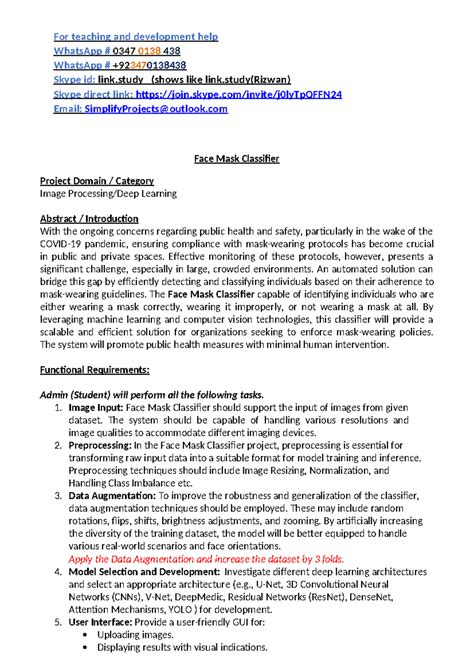 Face Mask Classifier With The Ongoing Concerns Regarding Public Health And Safety