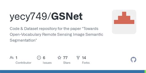Github Yecy749gsnet Code And Dataset Repository For The Paper Towards Open Vocabulary Remote