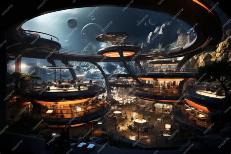 Premium Photo Futuristic Technology Concept Art Hightech High Quality Photo