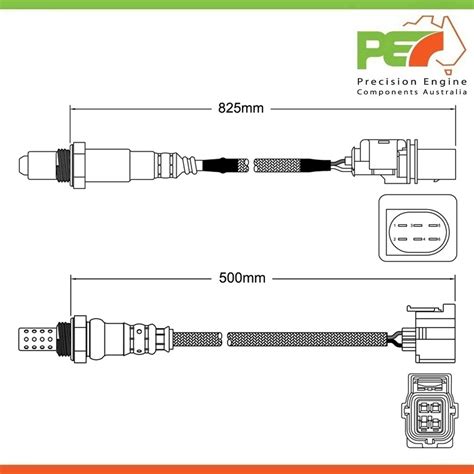 2x Oem Pre Cat And Post Cat Oxygen Sensors For Mercedes Benz Cls63 Amg