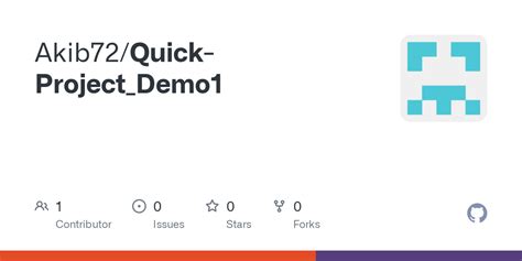 Github Akib72quick Projectdemo1
