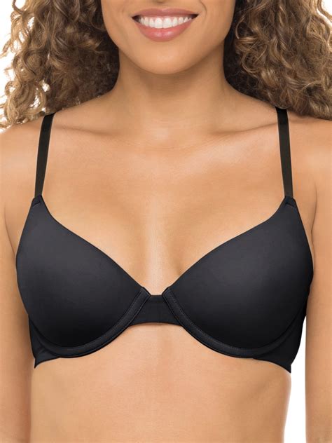 No Boundaries Womens Lightly Lined Underwire T Shirt Bra Sizes 34a To
