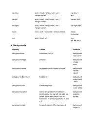 Css Cheat Sheet Cascading Style Sheets Download Printable PDF Templateroller