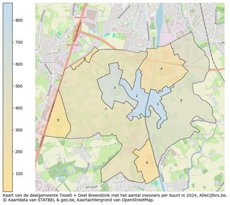 Deelgemeente Tisselt Deel Breendonk In Cijfers En Grafieken Update