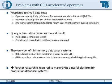 A First Step Towards Gpu Assisted Query Optimization Ppt Download