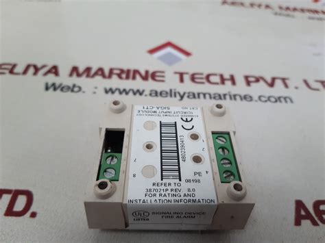 Edwards Siga Ct1 Single Input Module Aeliya Marine Tech