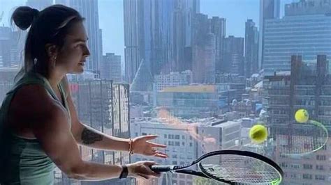 Why The Tennis Worlds Best Players Are Hitting Balls Against Hotel