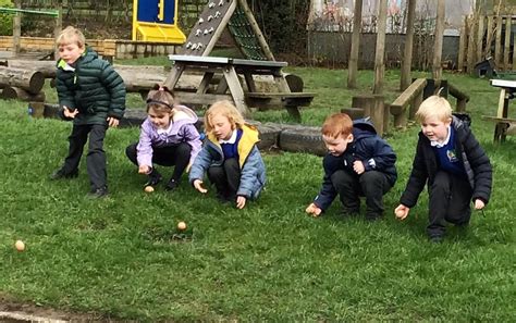 Easter Egg Rolling Embsay Ce Primary School