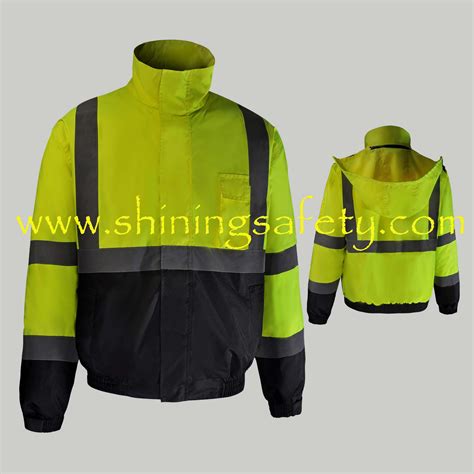 Ansi Class 3 Waterproof Bomber Jacket