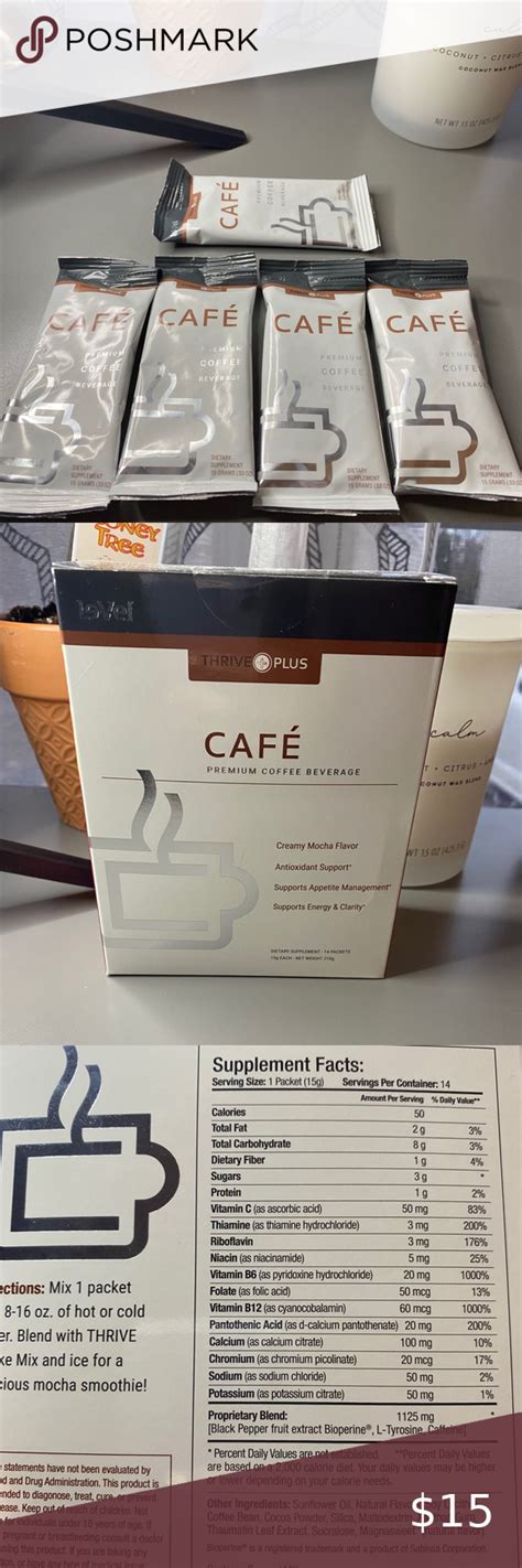 Sample Thrive Cafe Black Label Thrive Thigh Toner Olaplex Shampoo