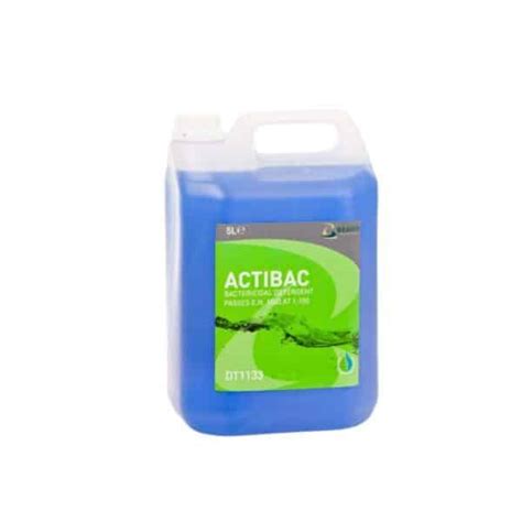 Actibac Bactericidal Detergent 5l Enviroclean Global Ltd