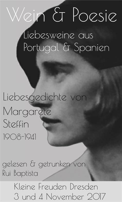 Wein And Poesie Margarete Steffin