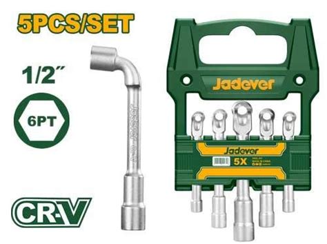 L Angled Socket Wrench Set Jadever Tools