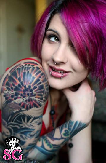 Suicide Girls Tattoos Photography Gallery