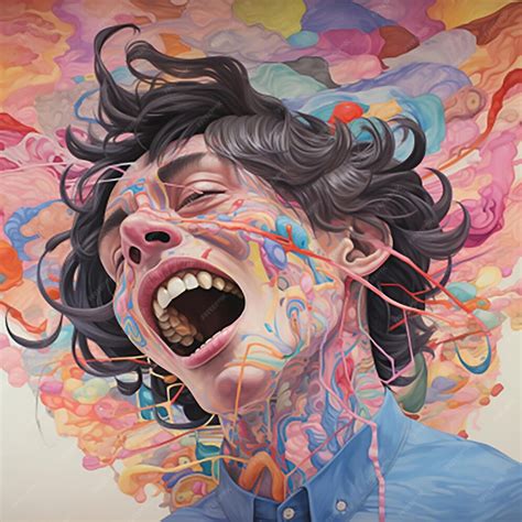 Premium Ai Image Stress Of Human Stress As A Art
