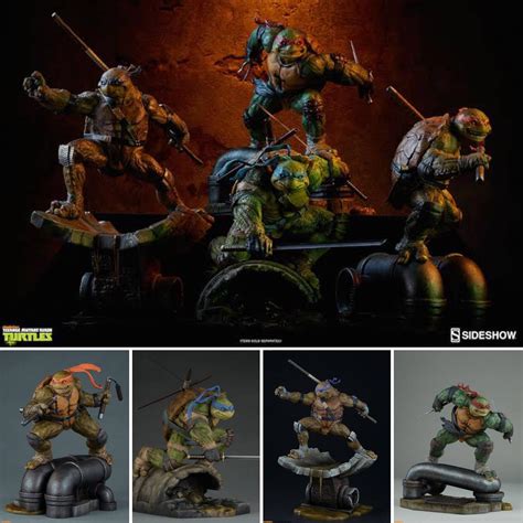 Whatre Your Thoughts On The Sideshow Concept Tmnt Statues Im On The Fence As To Whether I