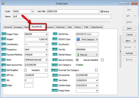 Maintain Employee Sql Documentation