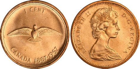 Coins And Canada 1 Cent 1967 Canadian Coins Price Guide Values