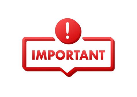 Important Sign Vector Art Icons And Graphics For Free Download