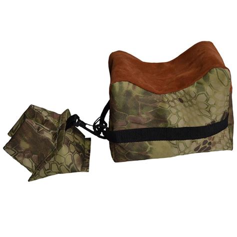 Portable Shooting Range Sand Bag Set Front And Rear Rifle Gun Bench Rest Stand Front Rear Bag