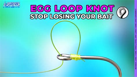 Egg Loop Knot Stop Losing Your Bait How To Tie An Egg Loop Knot For