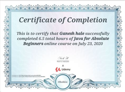 Ganesh Hale On Linkedin Udemycourses Udemycoursecomplete Java