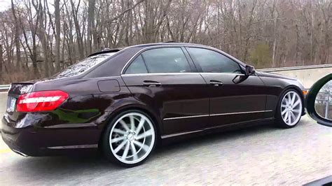 2011 E350 W212 On Vossen Cvt Youtube