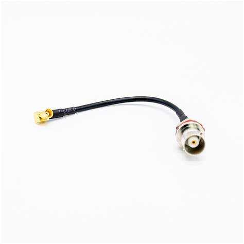 Mcx To Bnc Cable Rg174 Waterproof Bnc Female Rear Blukhead To Right