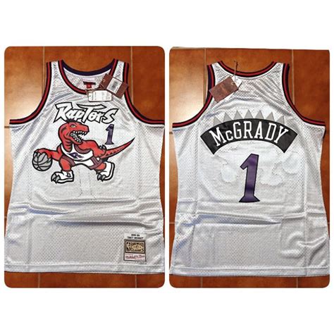 Mitchell And Ness Nba 暴龍隊球衣 異色銀 Tmac 蝦皮購物