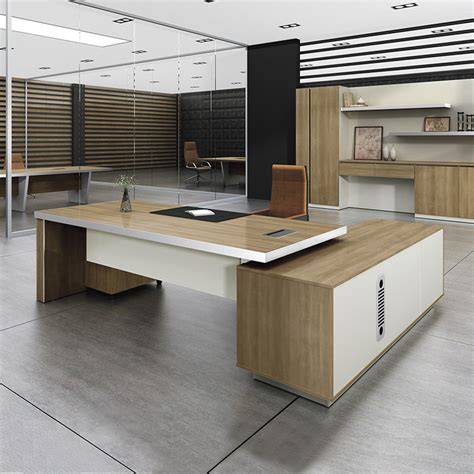 Vivan Interio Boss Modern Wooden Executive Office Desk Vivaninterio