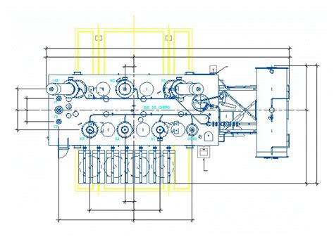 Transformer 115 Kv Autocad Drawing