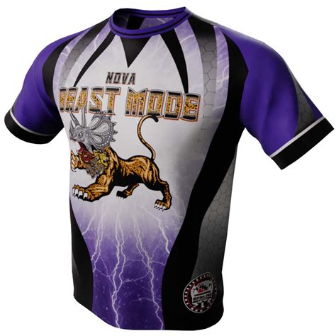 Nova Beast Mode Bowling Jersey Uba Apparel