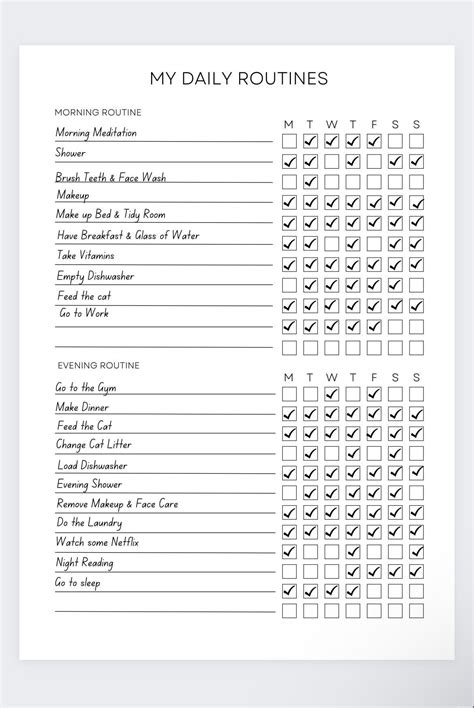 Cute Daily Planner For Daily Routines In 2025 Daily Planner Template