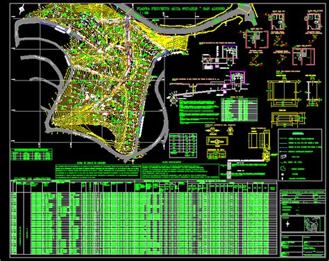 Medidor De Agua Potable En Dwg 146 Mb Librería Cad