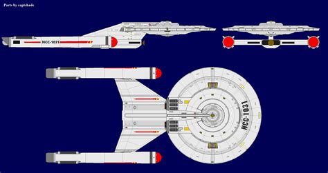 Crossfield Class Starship By Darthravager86 On Deviantart