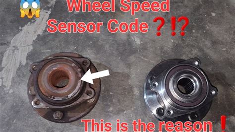 Bad Wheel Speed Sensor Abs Light On Likely A Bad Wheel Hub Youtube