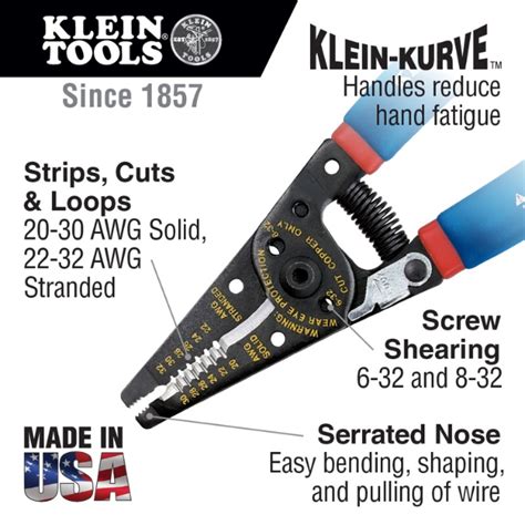 Klein 11057 Klein Kurve Wire Stripper And Cutter Bc Fasteners And Tools