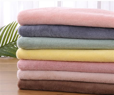 Solid Smooth Minky Cuddle Fabric Plush Toy Material By The Half Yard