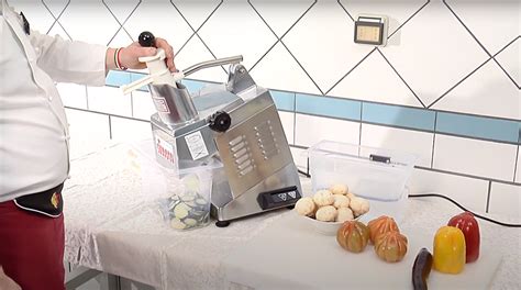 Power Precision And Versatility The Sirman Tm Tg Vegetable Cutter