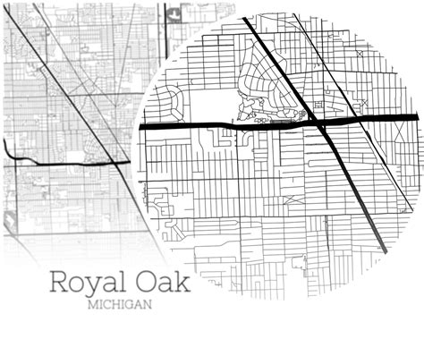 Royal Oak Michigan Zip Code Map At Moriah Wen Blog