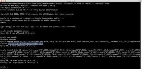 Table Partitioning In Mysql Ndb Cluster And Whats New Part I